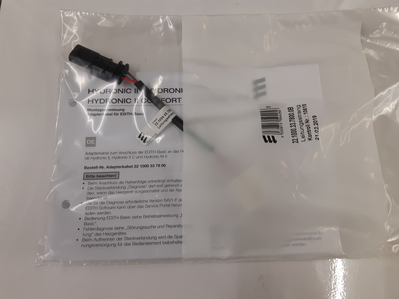 Eberspächer adapterikaapeli Hydronic II MII CAN | Oy Esco Ab